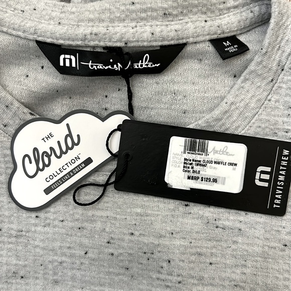 Travis Mathew | Shirts | Nwt Travis Mathew Cloud Waffle Crew | Poshmark